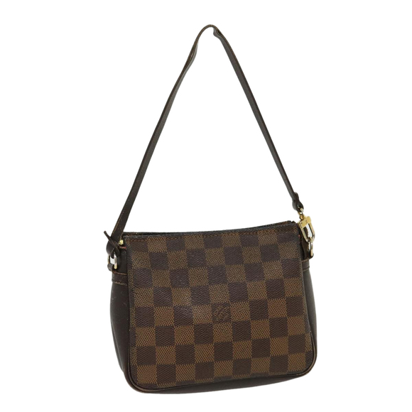 Louis Vuitton | Bags | Louis Vuitton Damier Ebene Trousse Makeup Hand ...